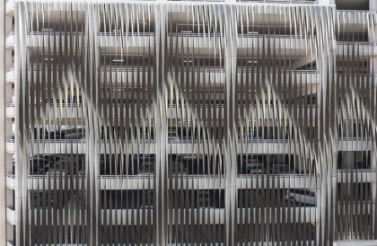 CS Twisted Sunshades | Custom Exterior Solar Shading Systems