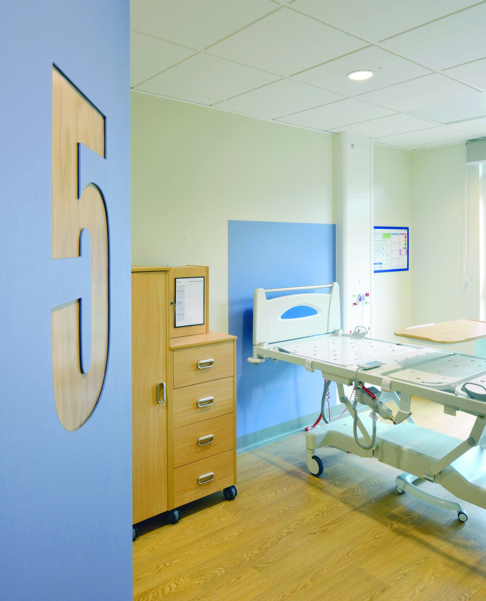 CS Acrovyn Flat Bed Head Protection | Colours, Finishes, Bespoke Images