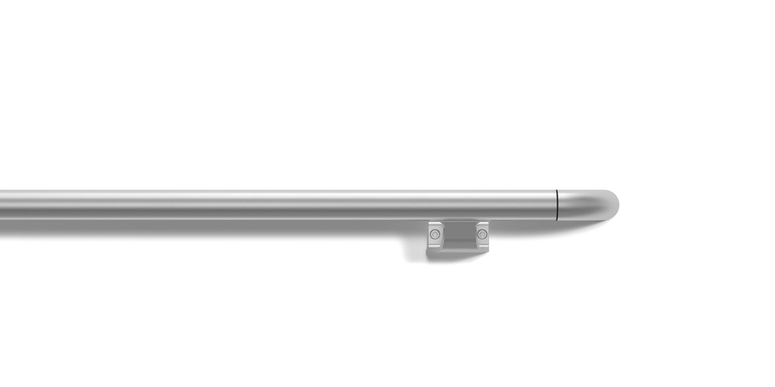 CS HRA-6 Handrails | Clear Anodised Aluminium Handrails