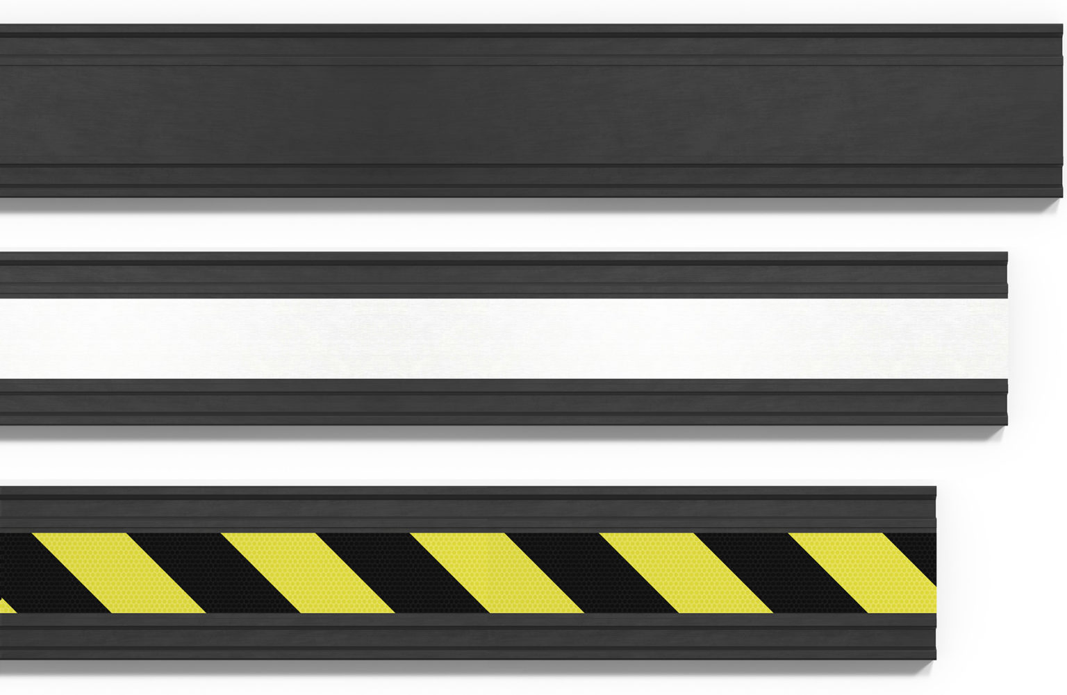 CS Acrovyn 200W Crash Rails | Severe Duty EPDM Rubber