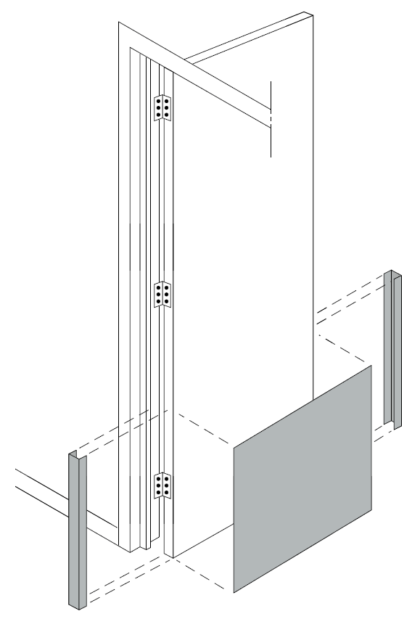 CS Acrovyn Door Cladding | Channels, Plates & Angles