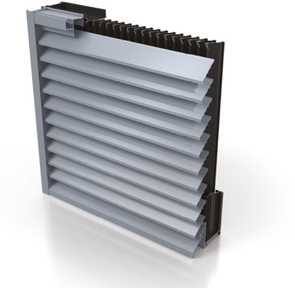 Architectural Line Rain Defence Louvres | Construction Specialties