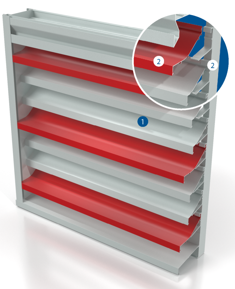 B-6485 Ventilation Louvres | Construction Specialties