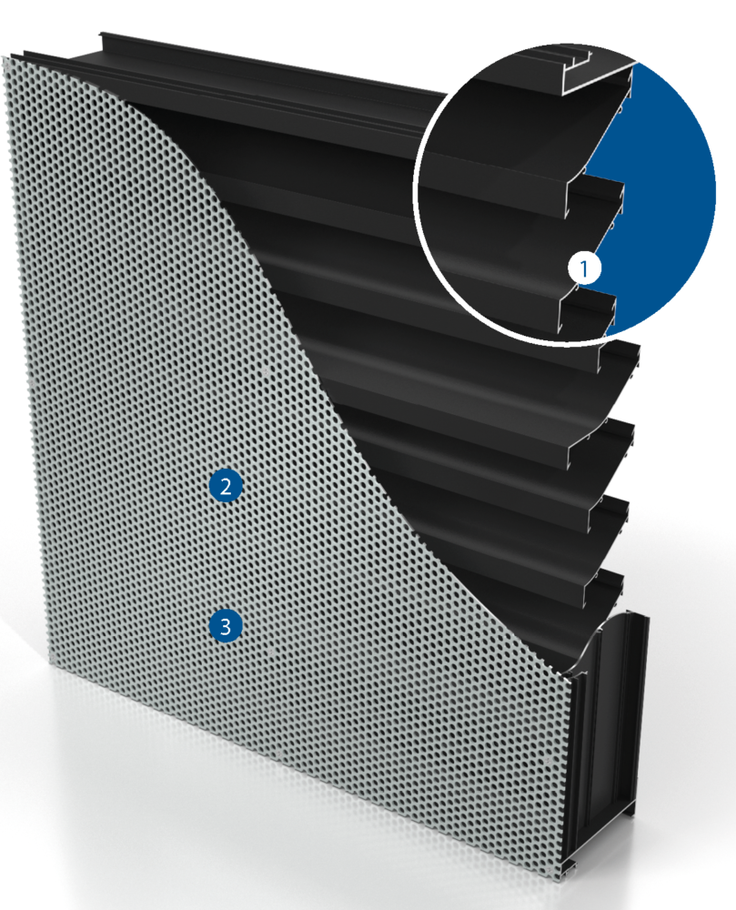 PL-4080 Ventilation Louvres | Construction Specialties