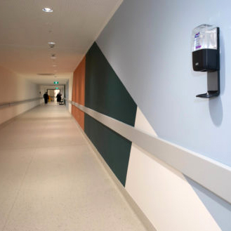 Studi Kasus Acrovyn Pelindung Dinding | Construction Specialties